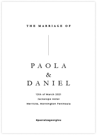 Wedding Program Booklets | Wedding Book Invitations