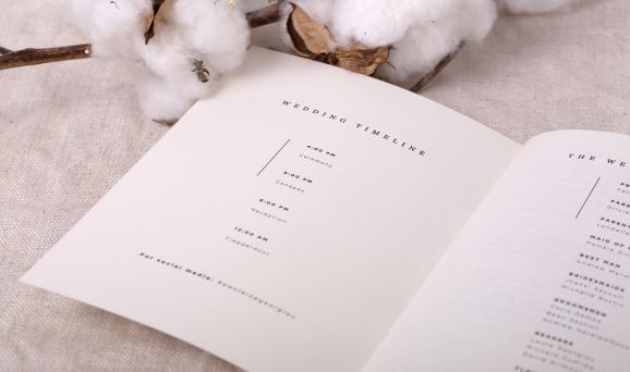 Wedding Program Booklets | Wedding Book Invitations