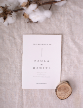 Wedding Program Booklets | Wedding Book Invitations