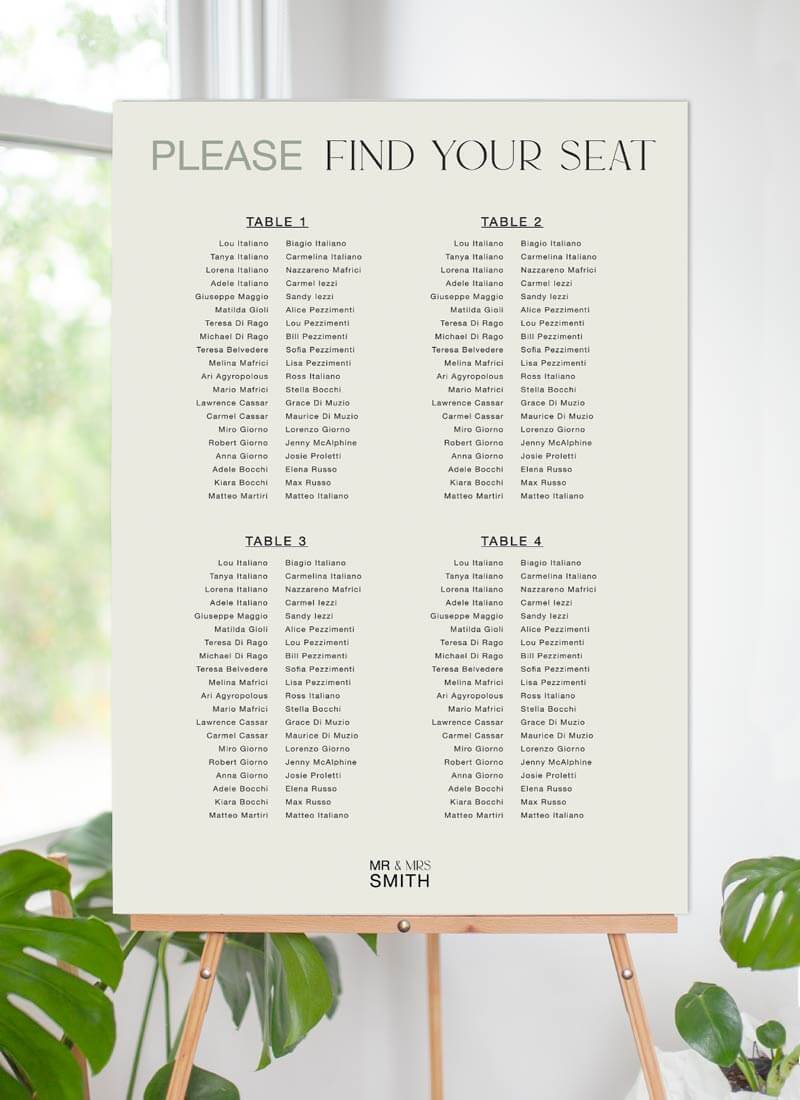 Electronic Seating Chart Wedding Happy Monday! @designtoflourish