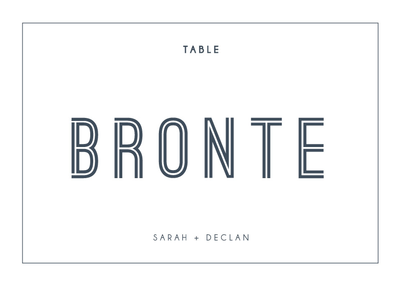 Customise Page Of Watsons Bay Hotel | Digital Printing | Table Numbers
